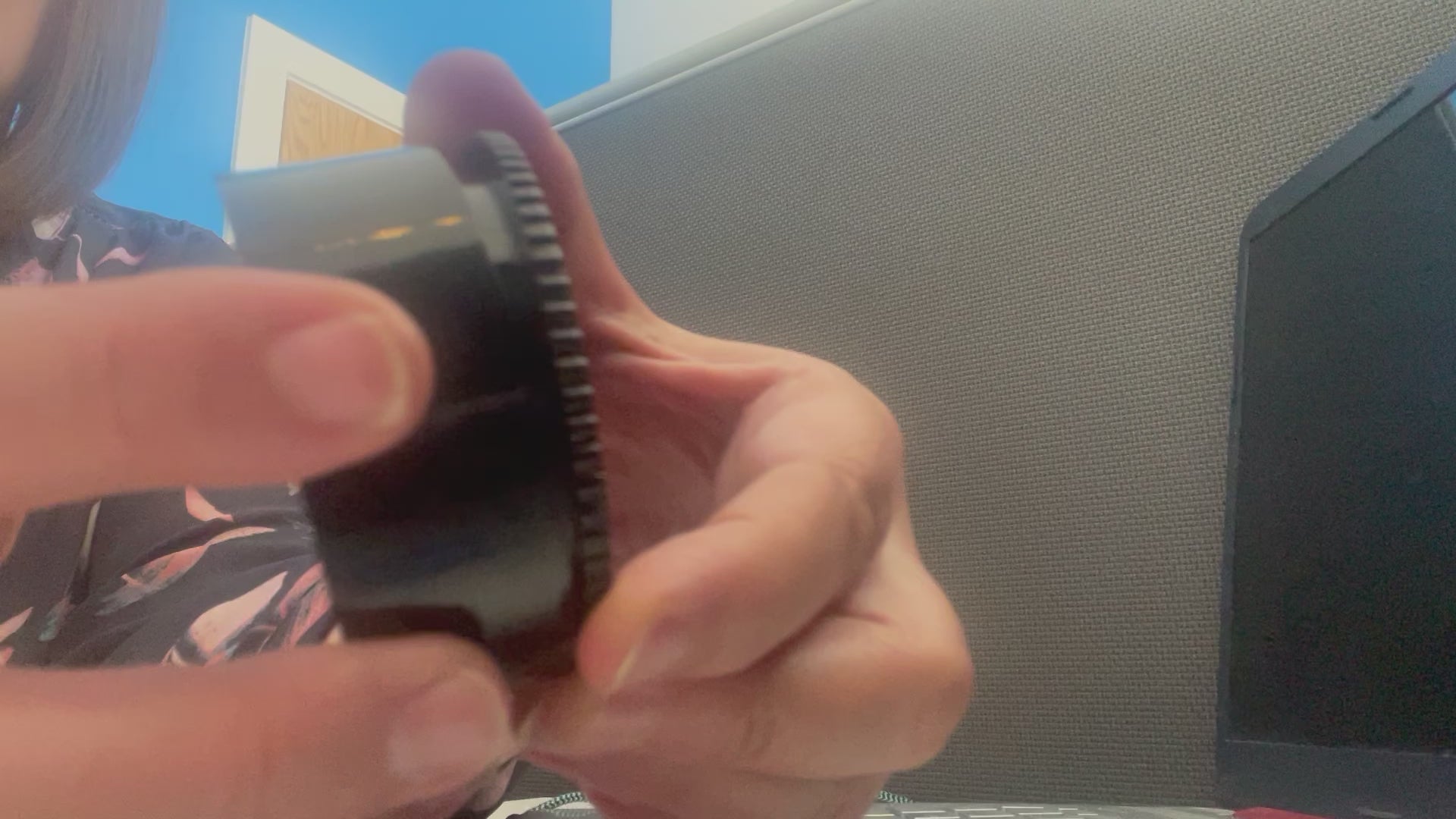 2" Aspen Earth Snug Cap Valve Marker, Yellow